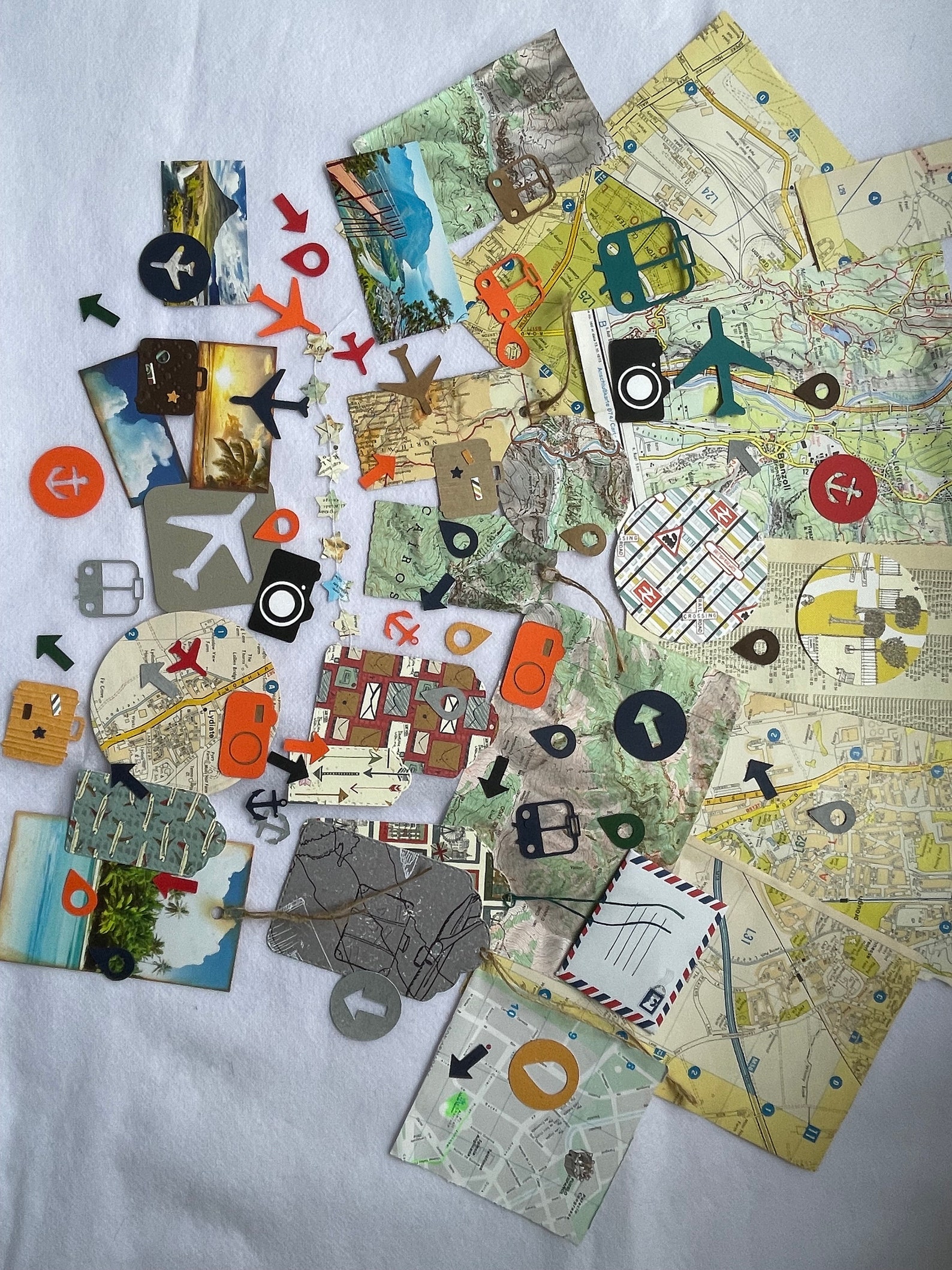 Travel Theme Ephemera Pack - Etsy UK