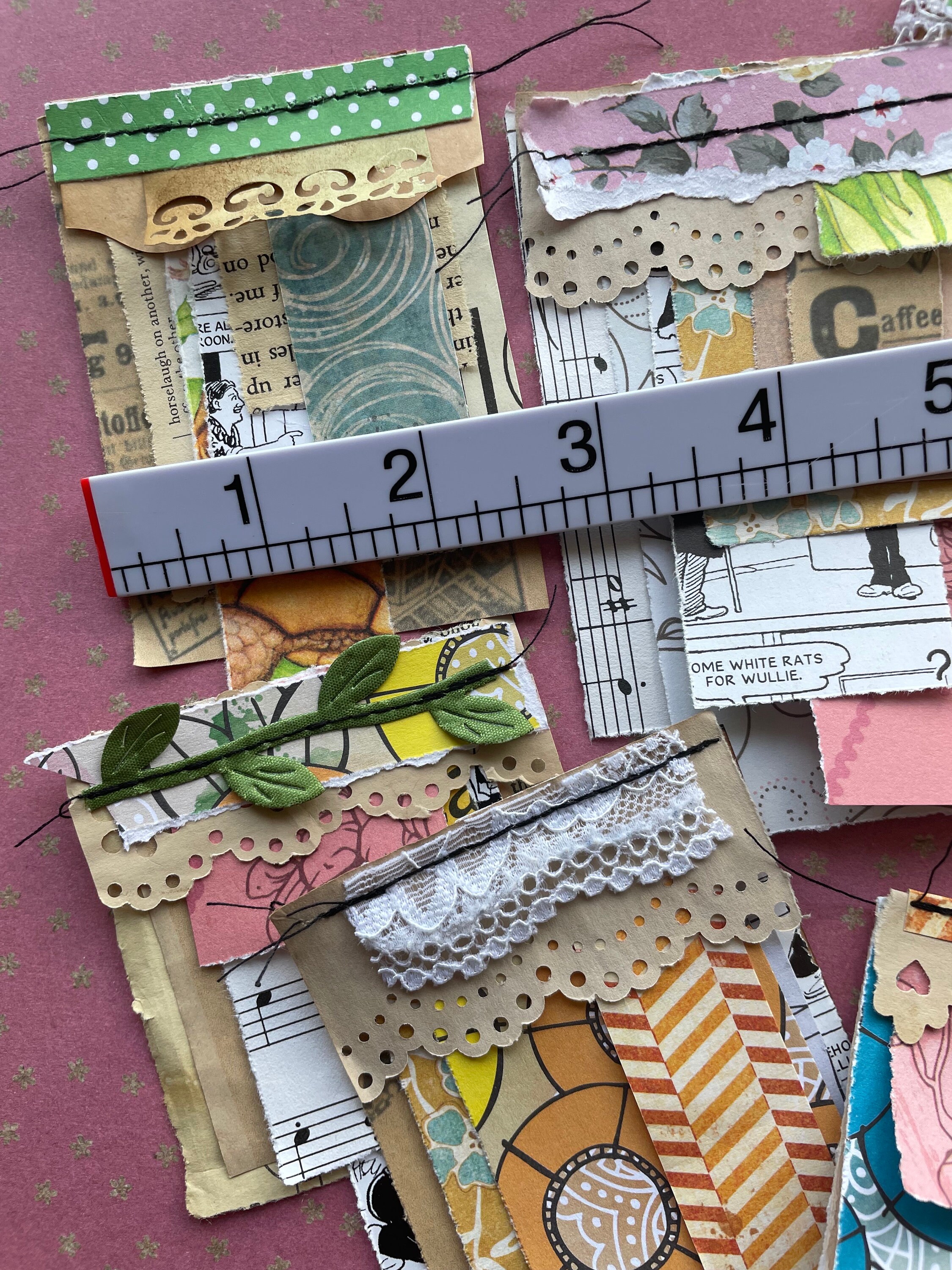 Junk Journal Mini Scrap Pad - Ephemera- - Etsy UK