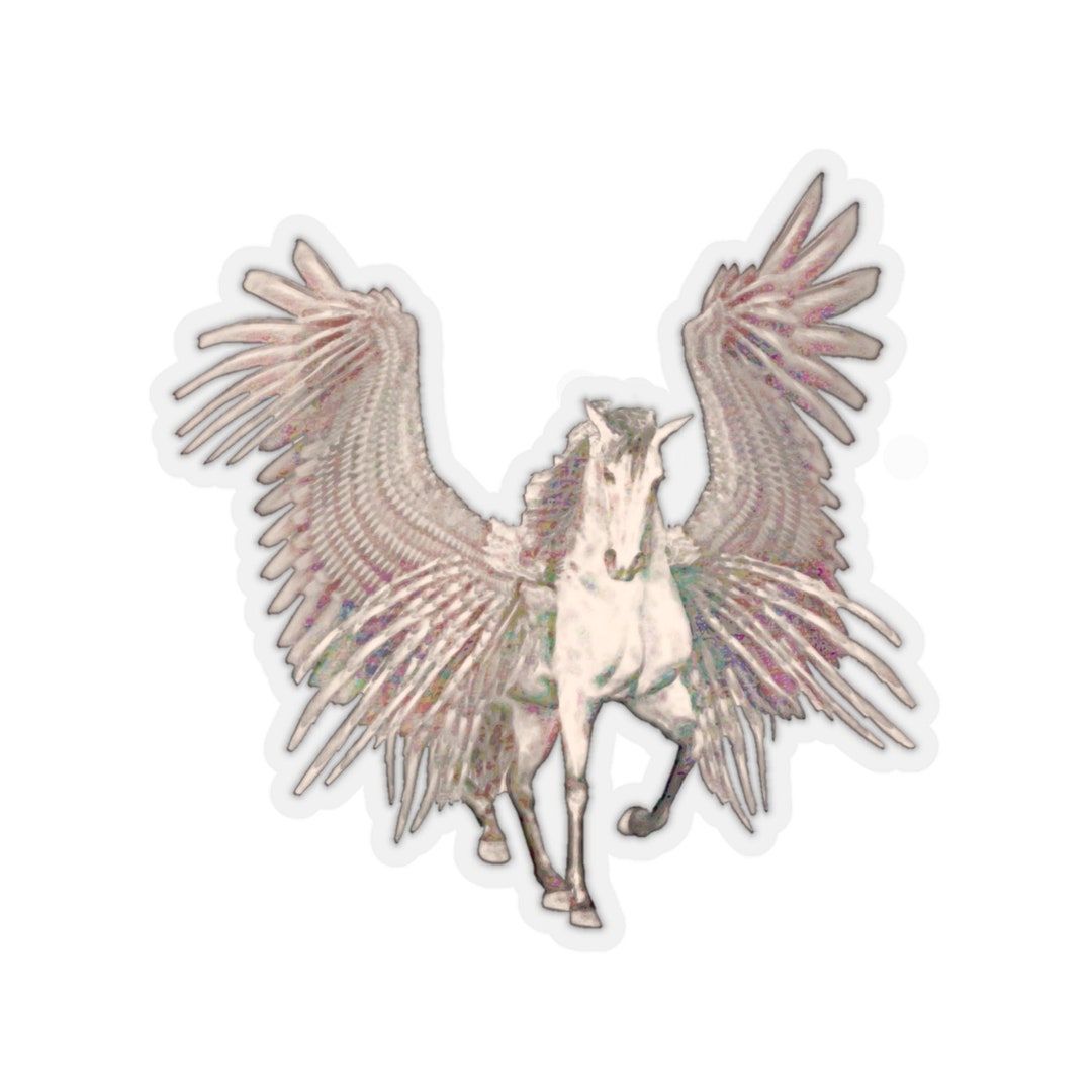 68LT-00 Kiss-cut Pegasus Stickers - Etsy