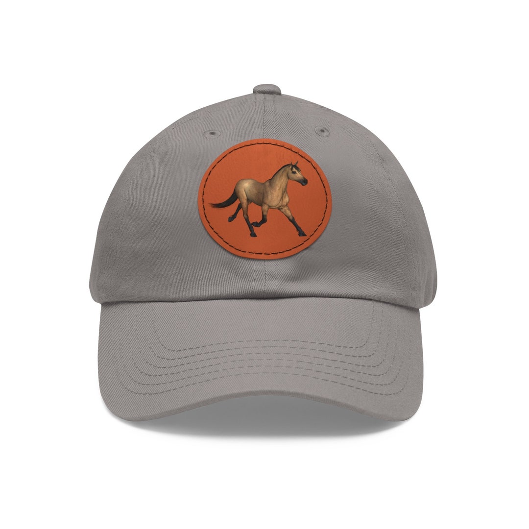 56-00 Equestrian Baseball Cap-buckskin Horse - Etsy