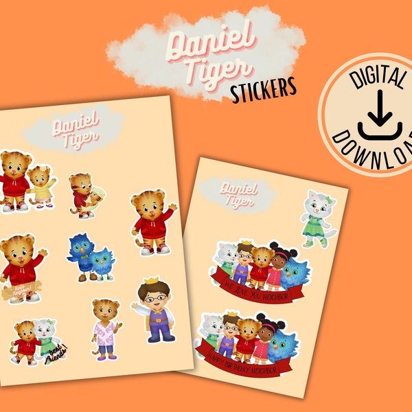 Daniel Tiger - Etsy
