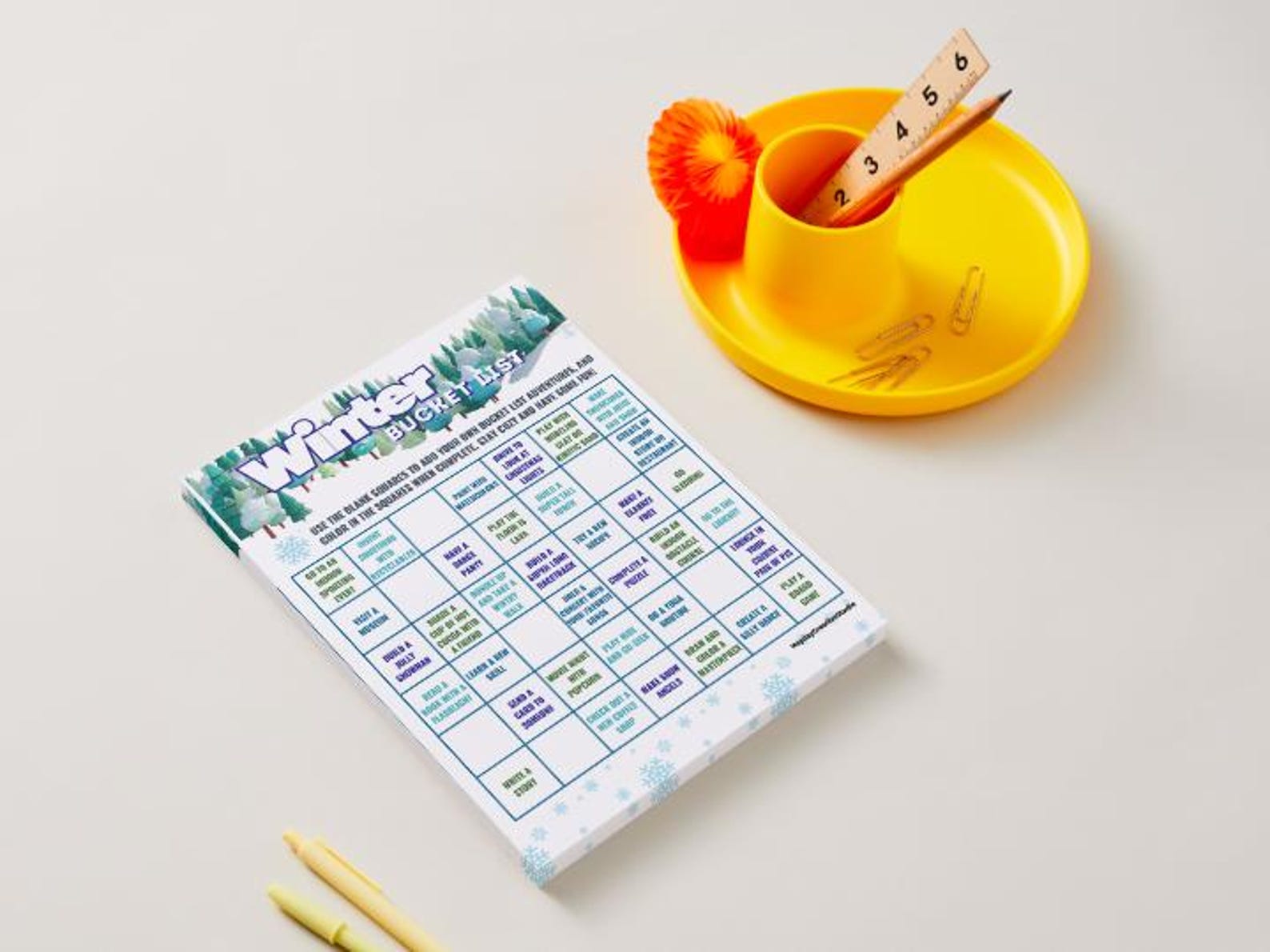 Winter Bucket List - Indoor Adventures and Activities for Kids, Winter ...