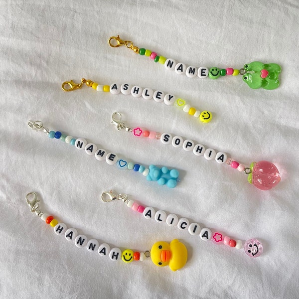 Beaded Keychain - Etsy