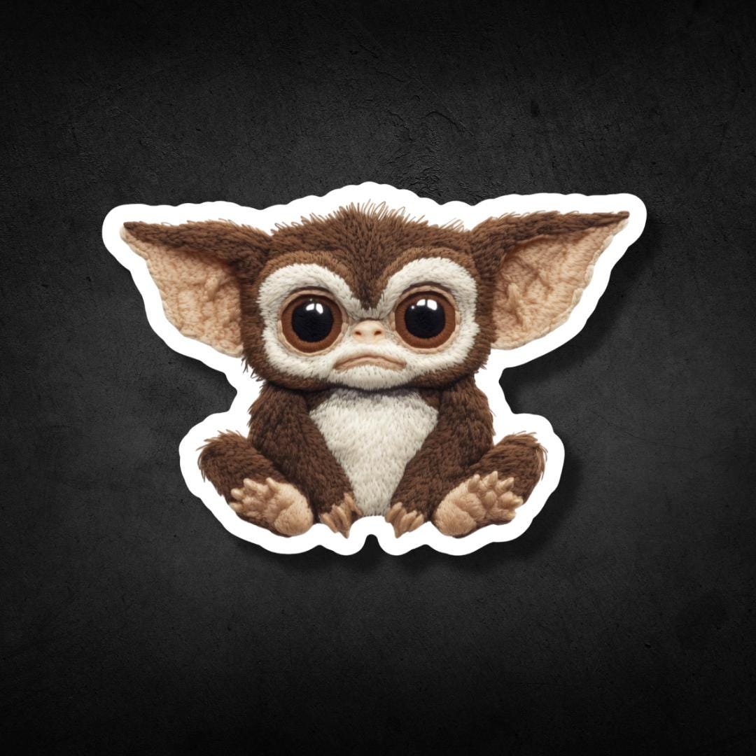 Horror Sticker - Gizmo Gremlin Sticker - Vinyl Sticker - Dishwasher ...