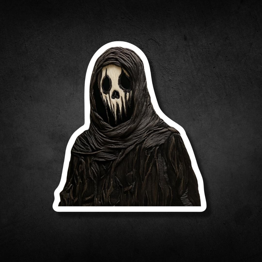 Horror Sticker - Ghost Face Sticker - Vinyl Sticker - Dishwasher Safe ...