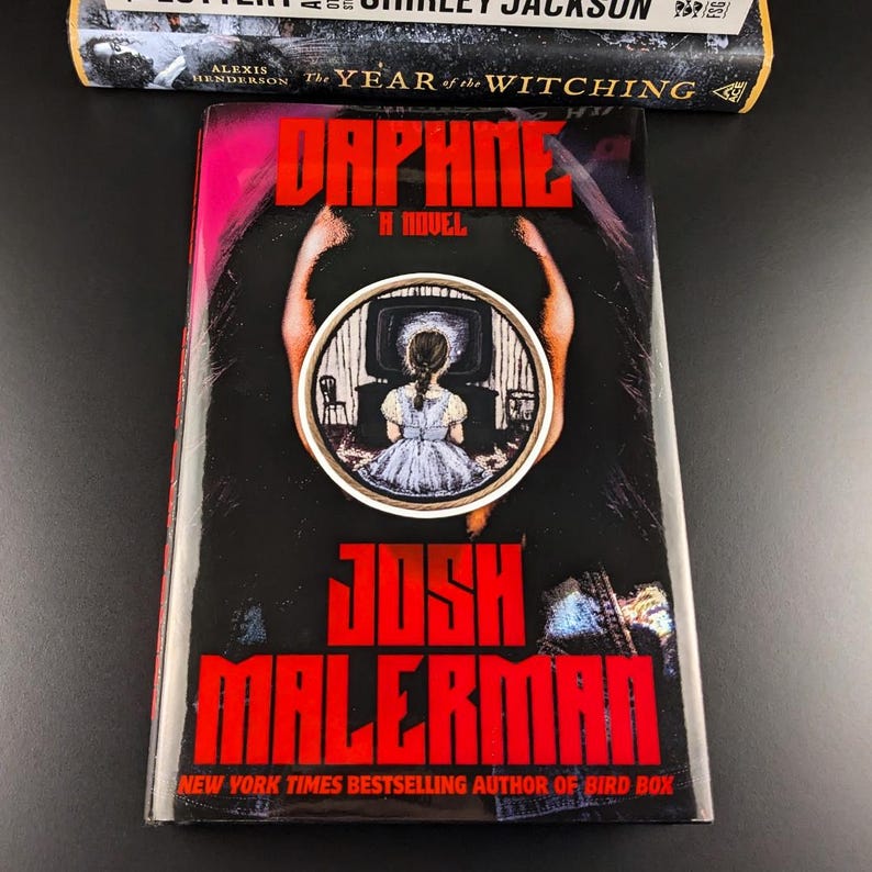 Horror Sticker - Girl Watching TV Sticker - Vinyl Sticker- Dishwasher ...