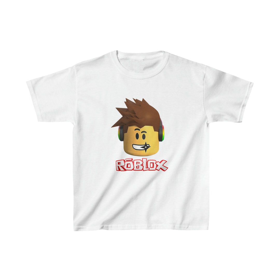 ROBLOX Kids Heavy Cotton Tee/t-shirt PERSONALIZABLE - Etsy