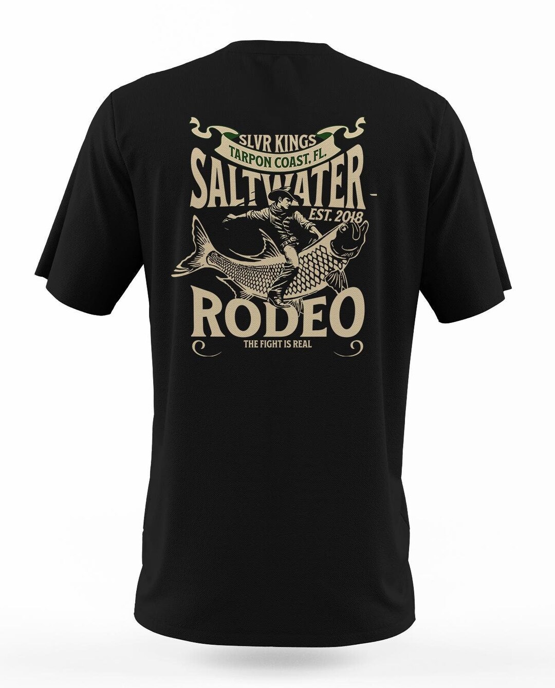 Salt Rodeo, Tarpon Shirt, Fishing T-shirt, Beach T-shirt, Boat Shirt ...