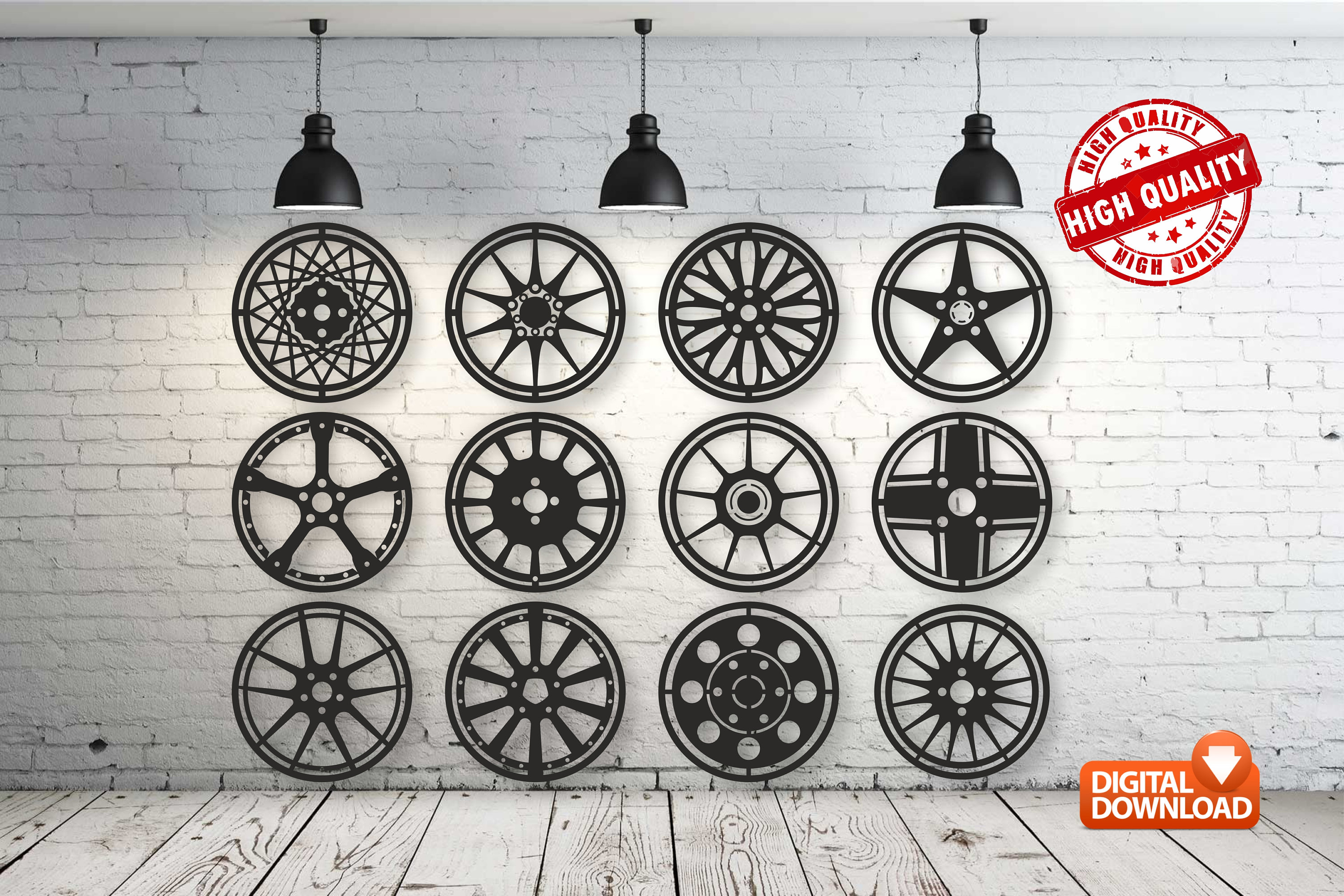 Wheel SVG, Tire Svg, Car Wheel Png, Tires Clipart, Wheel Silhouette ...