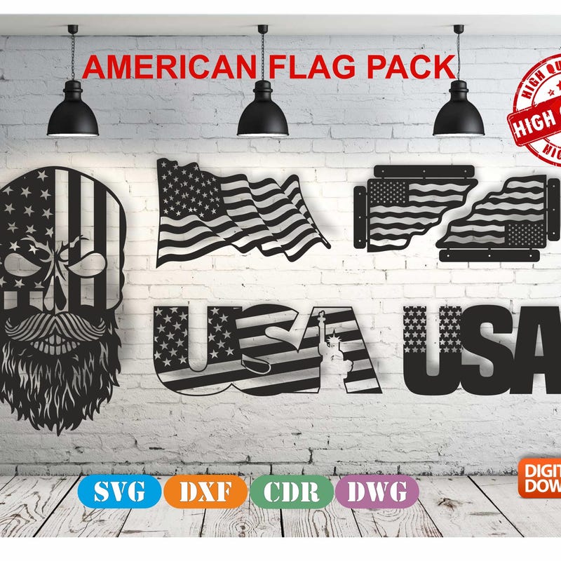 Skull and Flag Dxf File - Etsy