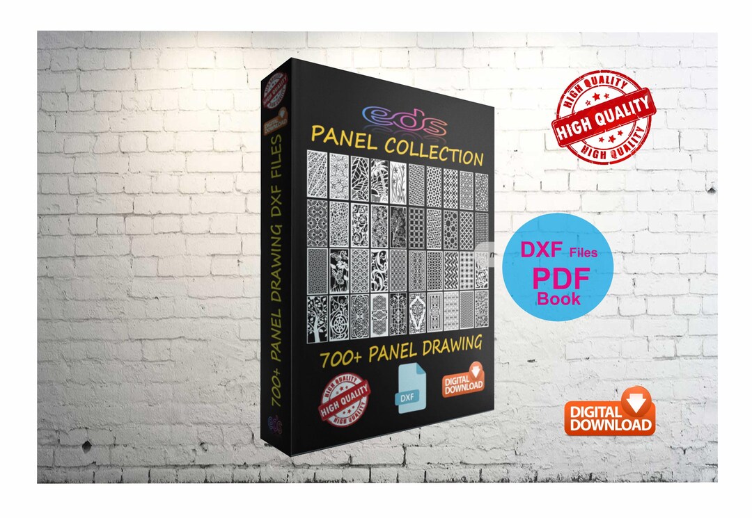 700+ Panel Collection Dxf Panel Files Cnc Plasma Files Panels Gate Dxf ...