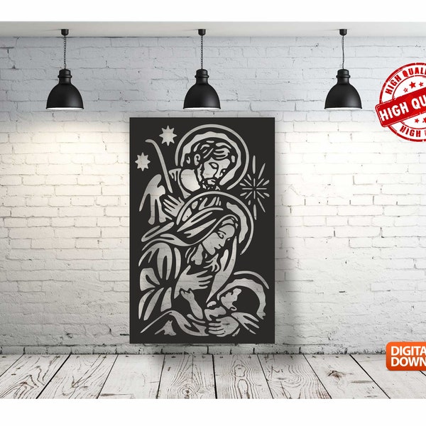 Laser Cut Virgin Mary Cross - Etsy