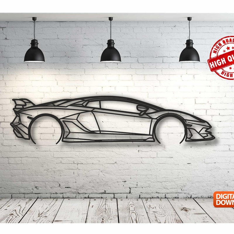 Lamborghini Svg - Etsy