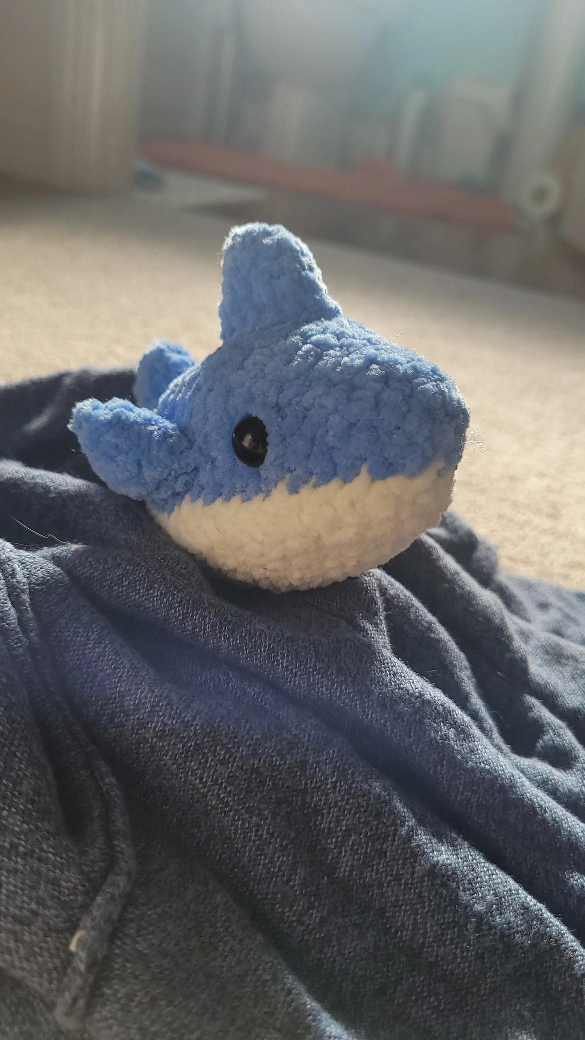 Finn the Shark Crochet Pattern: Adorable Amigurumi Crochet Shark ...