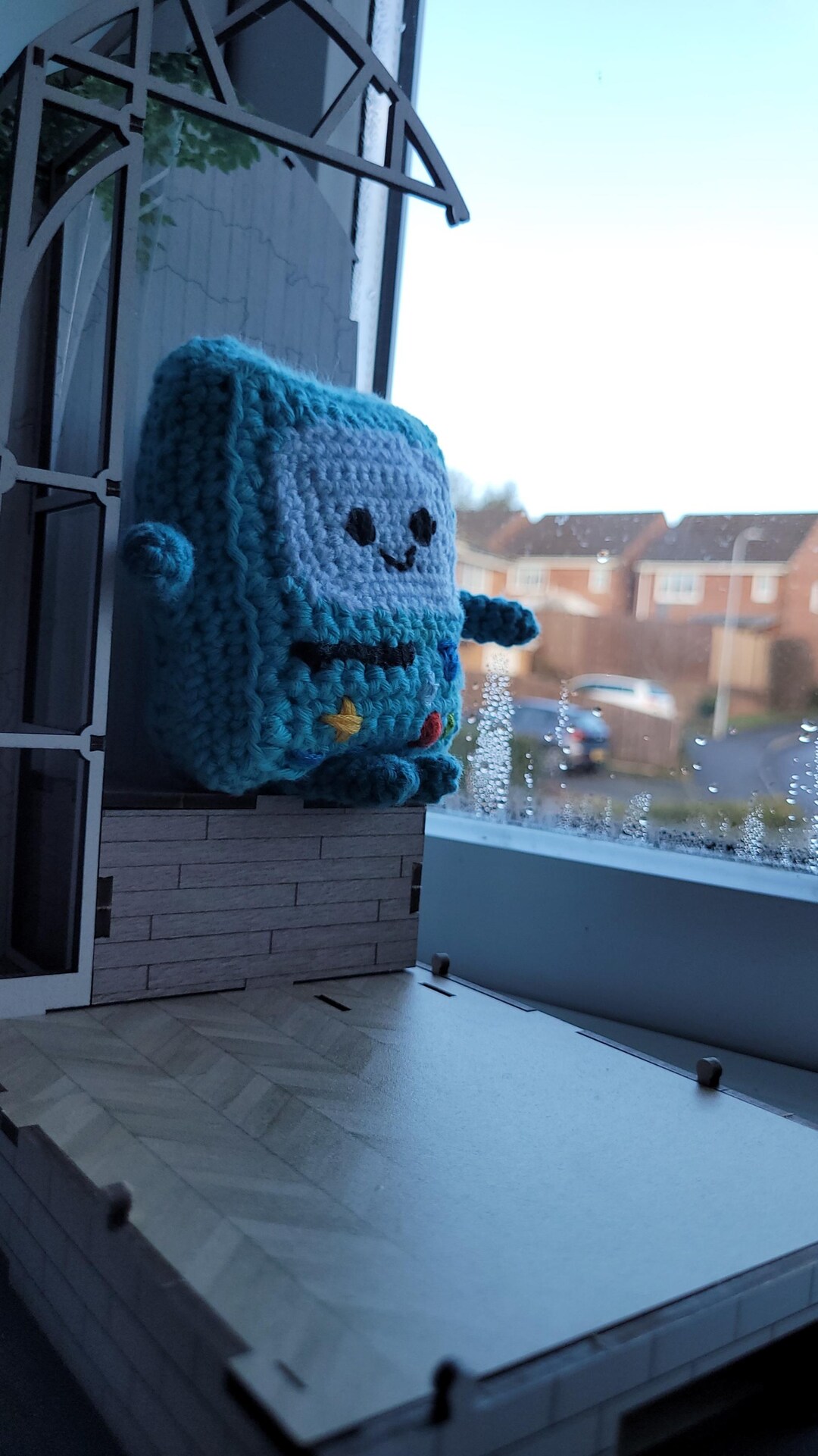 Crochet Adventure Time Beemo Plush: Weighted, Stress Relieving Desk ...