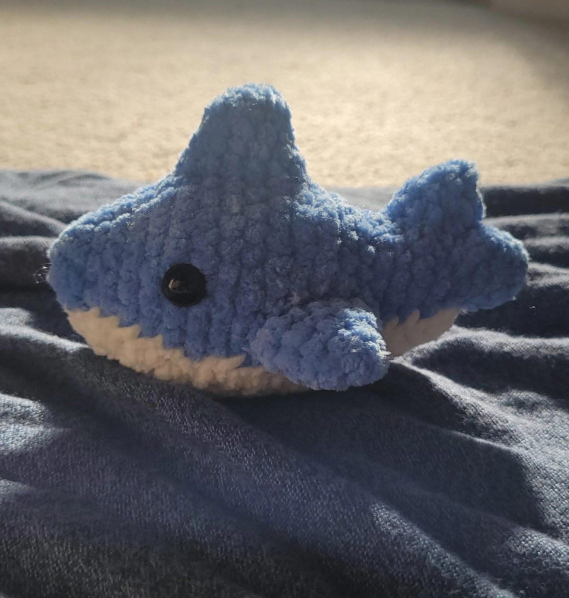 Finn the Shark Crochet Pattern: Adorable Amigurumi Crochet Shark ...