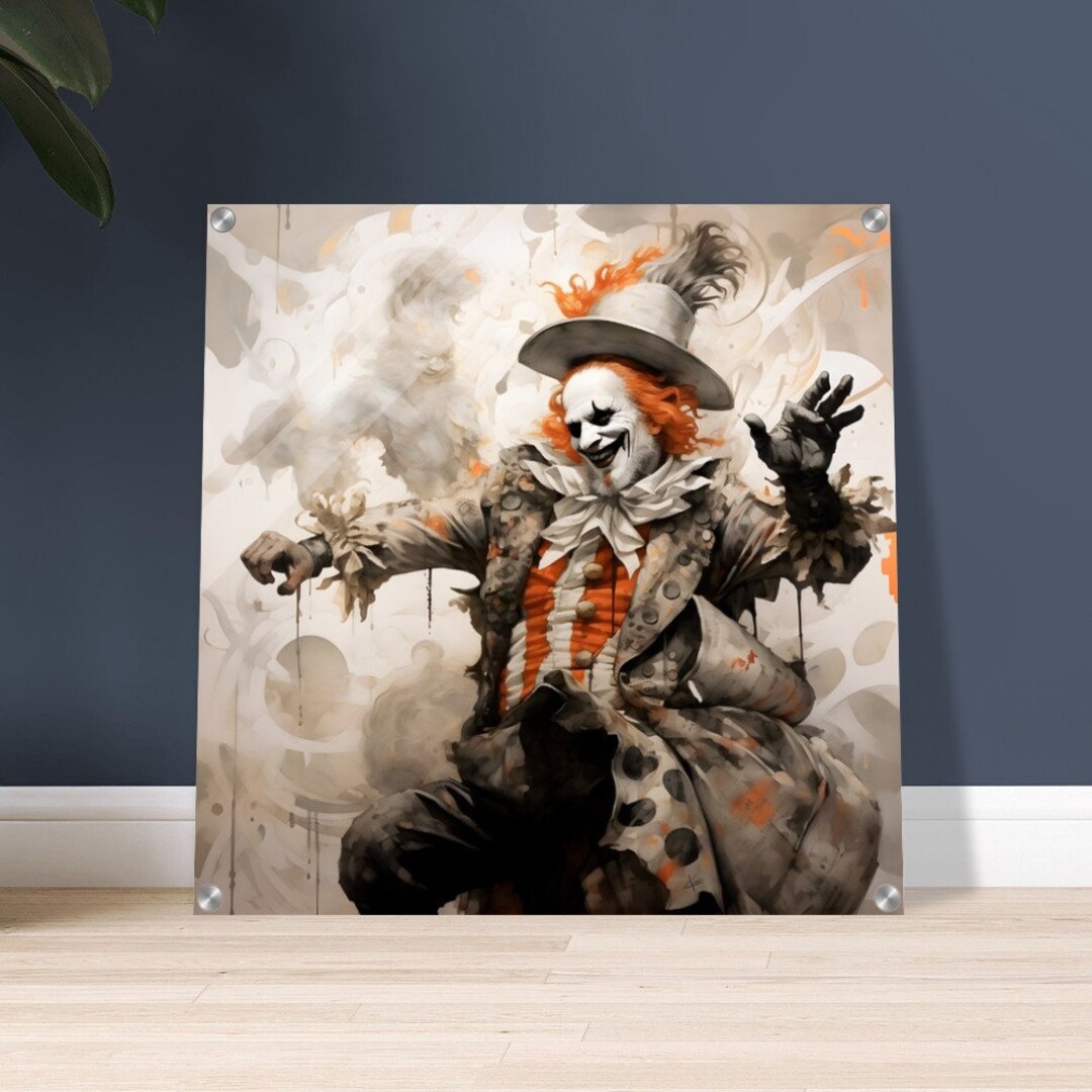 Dark Fantasy Art Collection: Gothic Fans Gift Gothic Clowns - Etsy