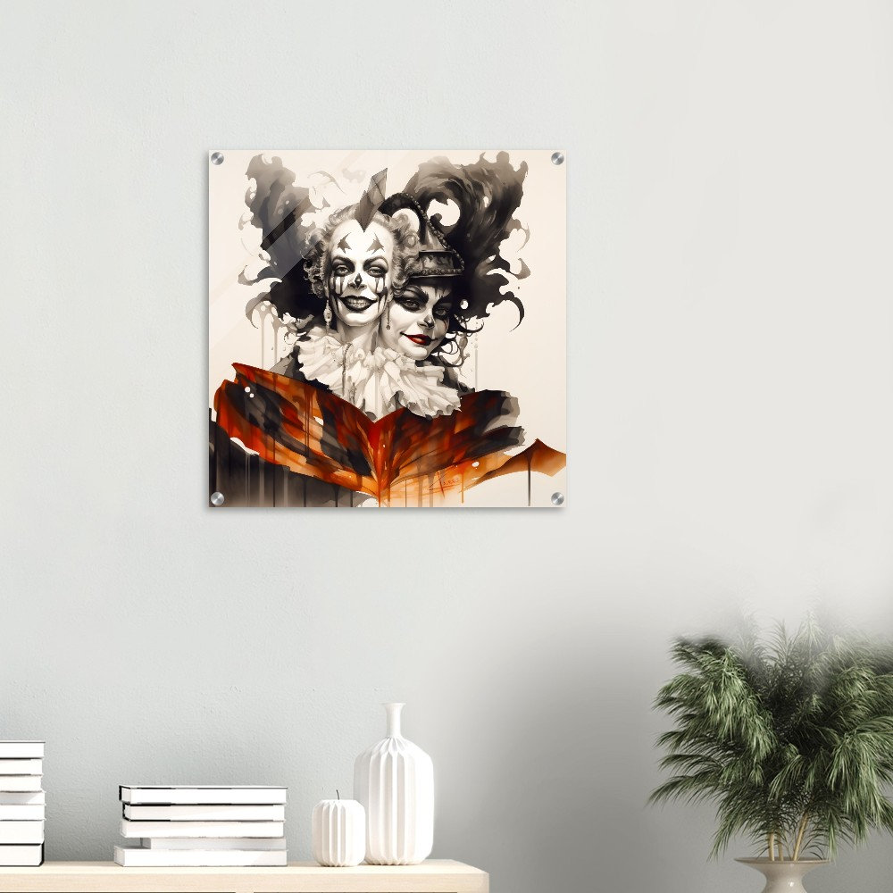 Dark Fantasy Art Collection: Gothic Fans Gift Gothic Clowns - Etsy