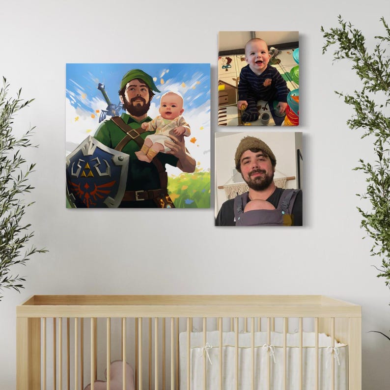 Individual Video Game Style Portrait | Personalized Digital Art | Tears ...