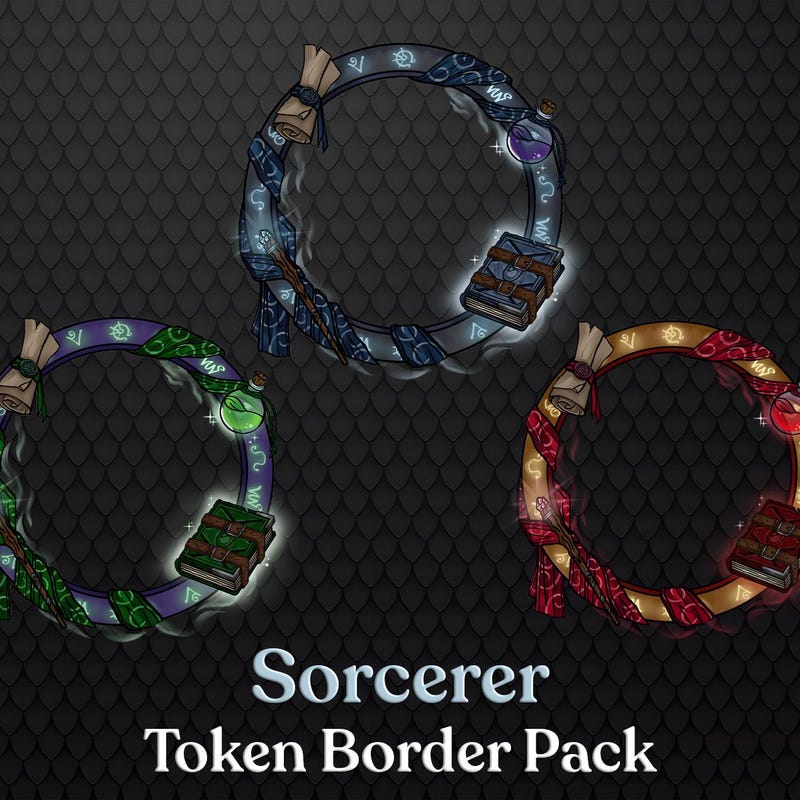 D&d Token Border - Etsy