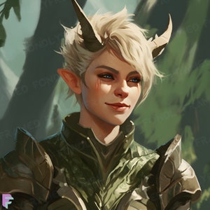 Custom Fantasy Character Commission, Personalized Character Portraits ...