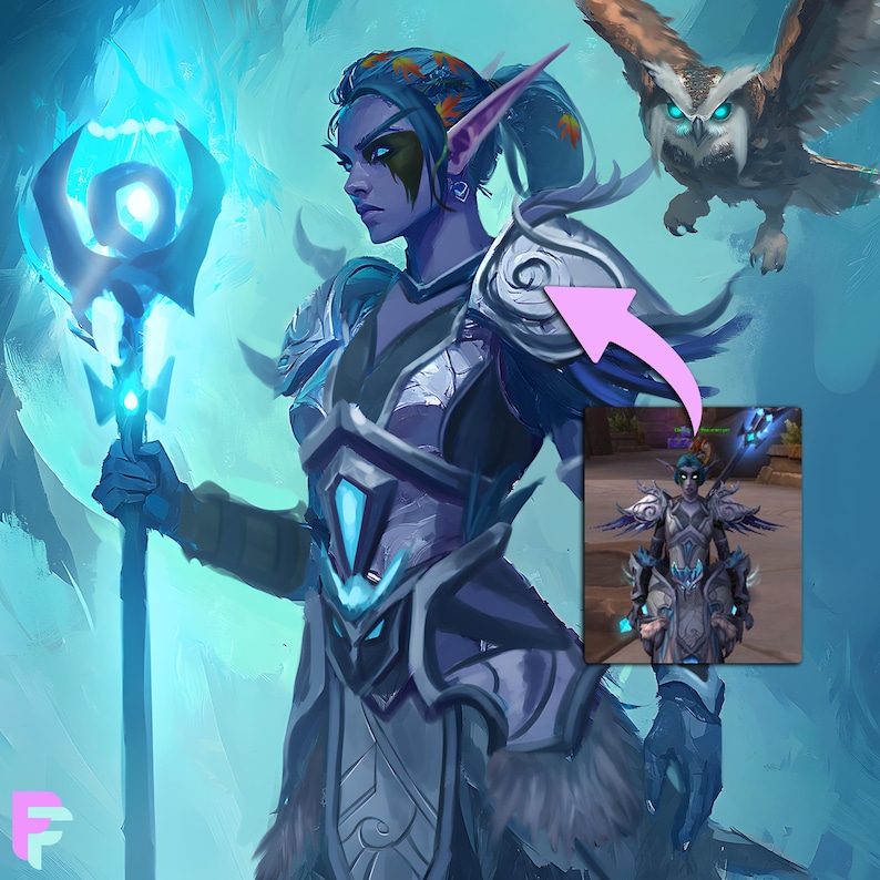 MMORPG Character Commission, Custom World of Warcraft Character Art ...