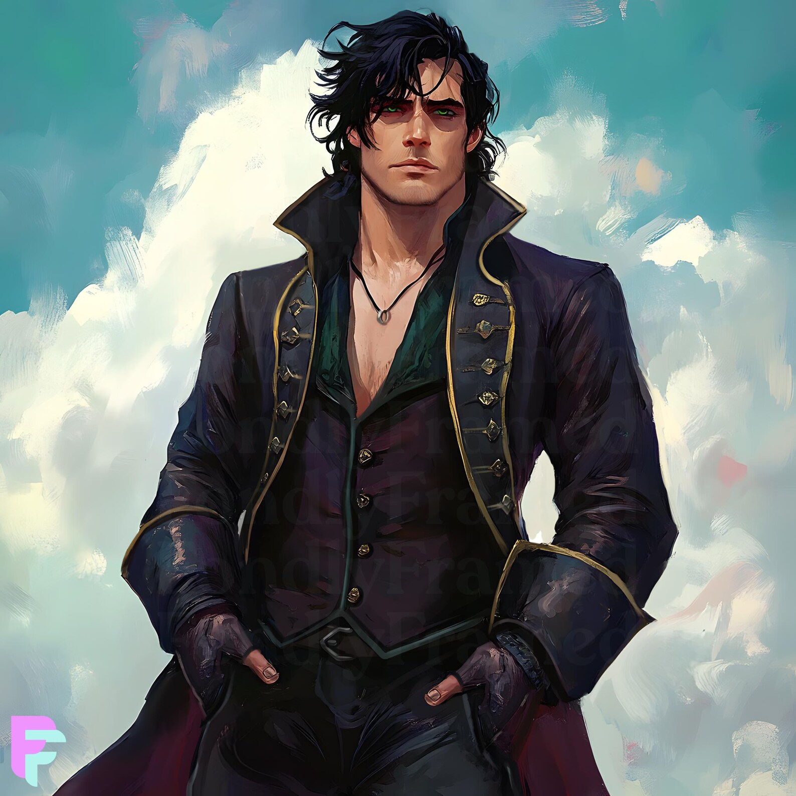 Custom Character Illustration, Original Character Art, Book Character ...