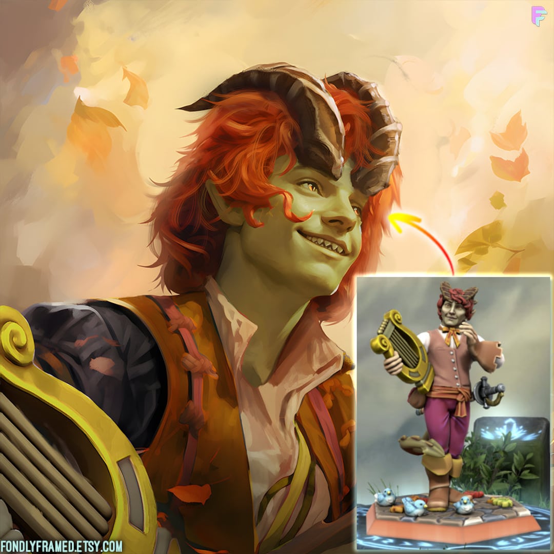 Custom Character Portrait | Heroforge | Dnd Miniature Tabletop RPG ...