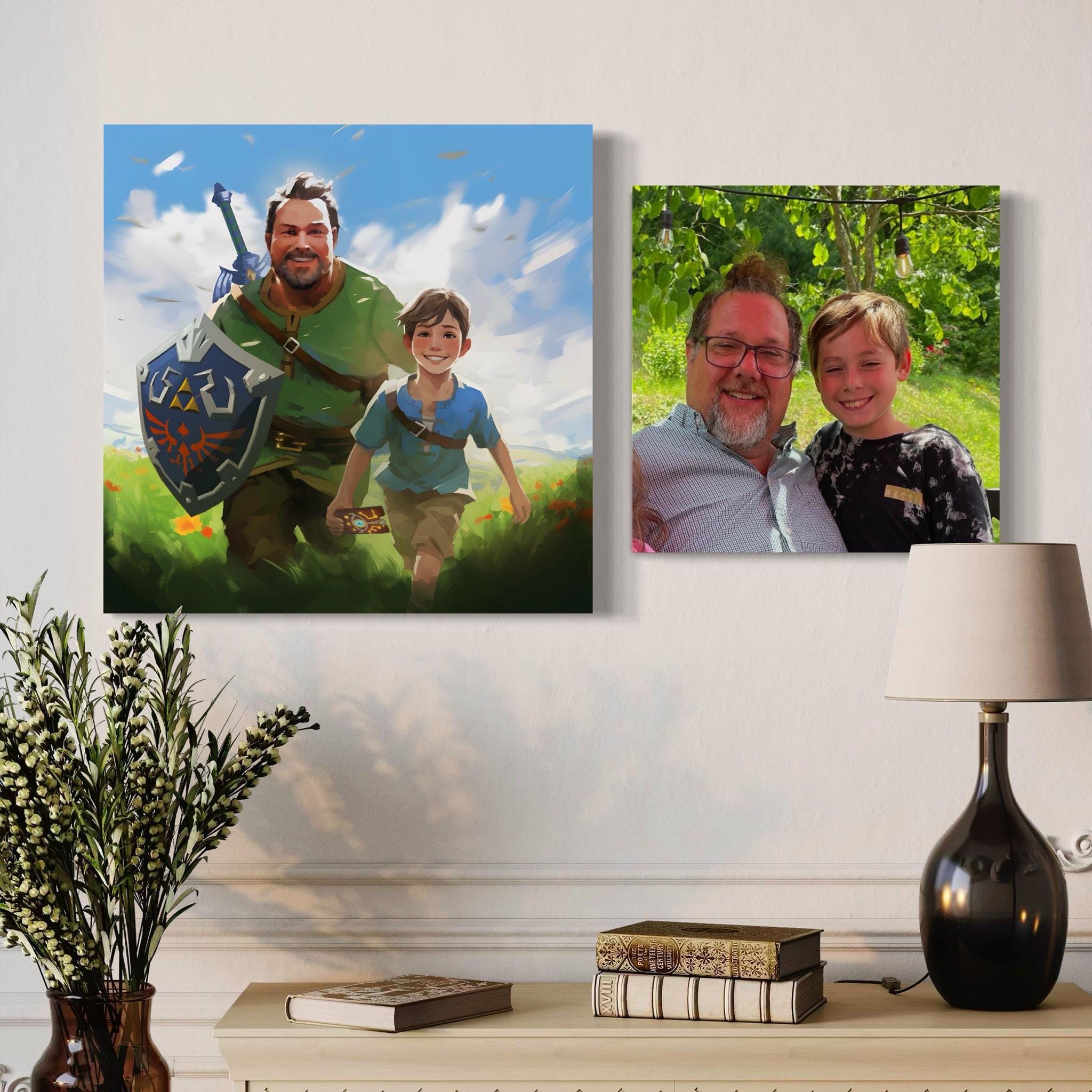 Individual Video Game Style Portrait | Personalized Digital Art | Tears ...
