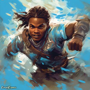 Custom Legend of Zelda Individual Portrait From Photo, Custom ...