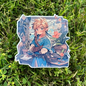 Link Sticker the Legend of Zelda Sticker Cute Gamer Gift Tears of the ...