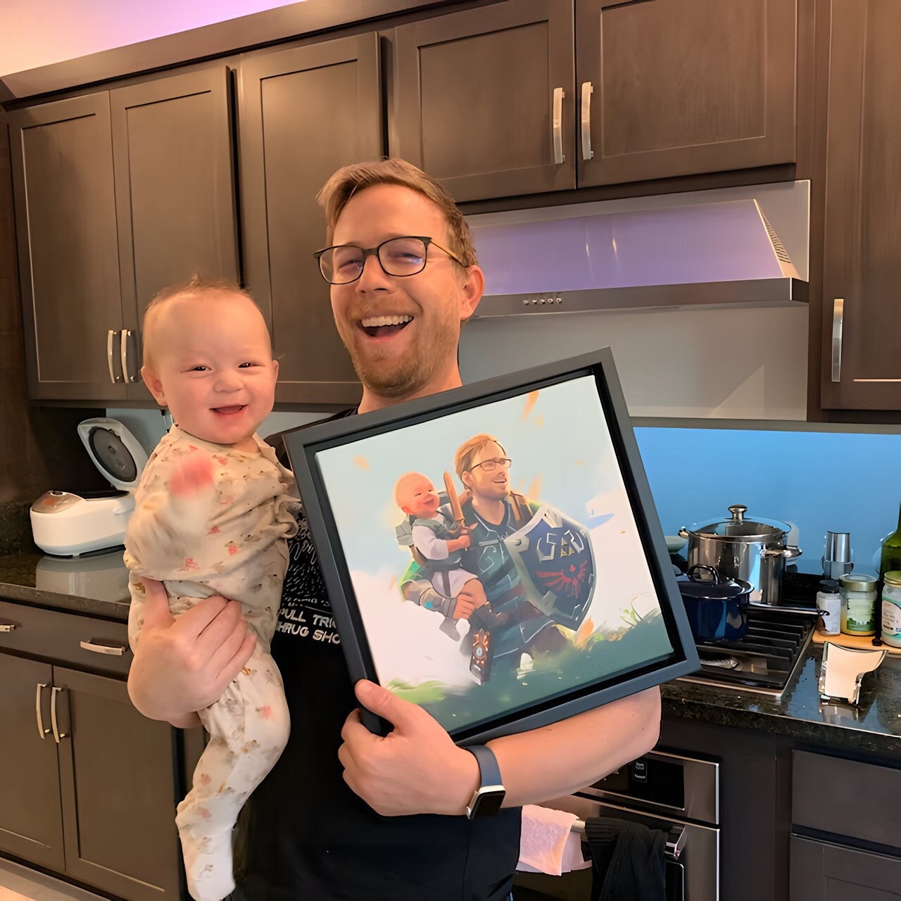 Custom Legend of Zelda Personalized Father's Day Gift | Custom Gift ...