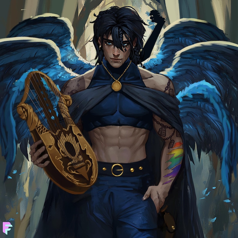 Personalized Fantasy Character Art | Character Commission, RPG ...