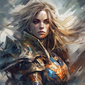 Custom Fantasy Character Commission Personalized Character - Etsy