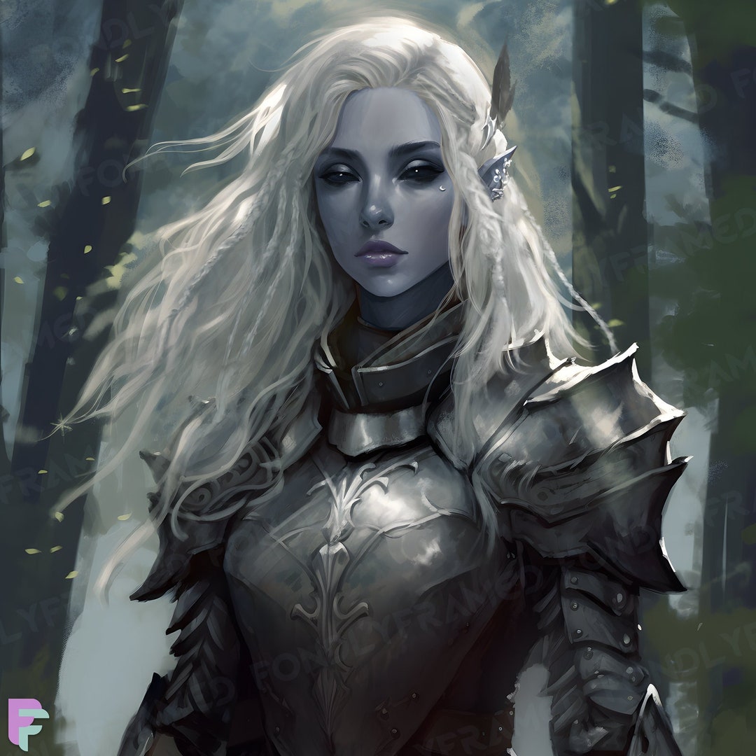 Custom Fantasy Character Commission, Personalized Character Portraits ...