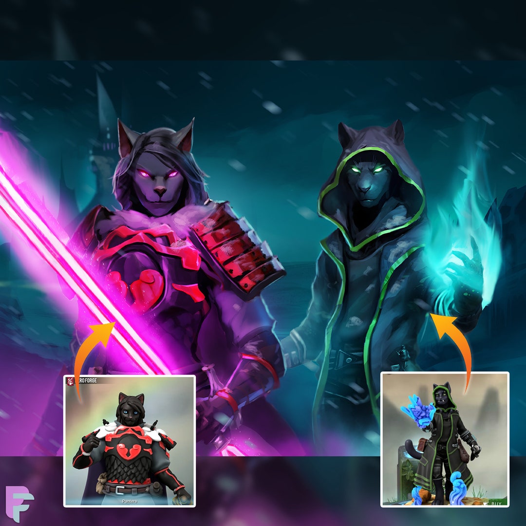 Custom Hero Forge Character Portrait | Dnd Miniature Tabletop RPG ...