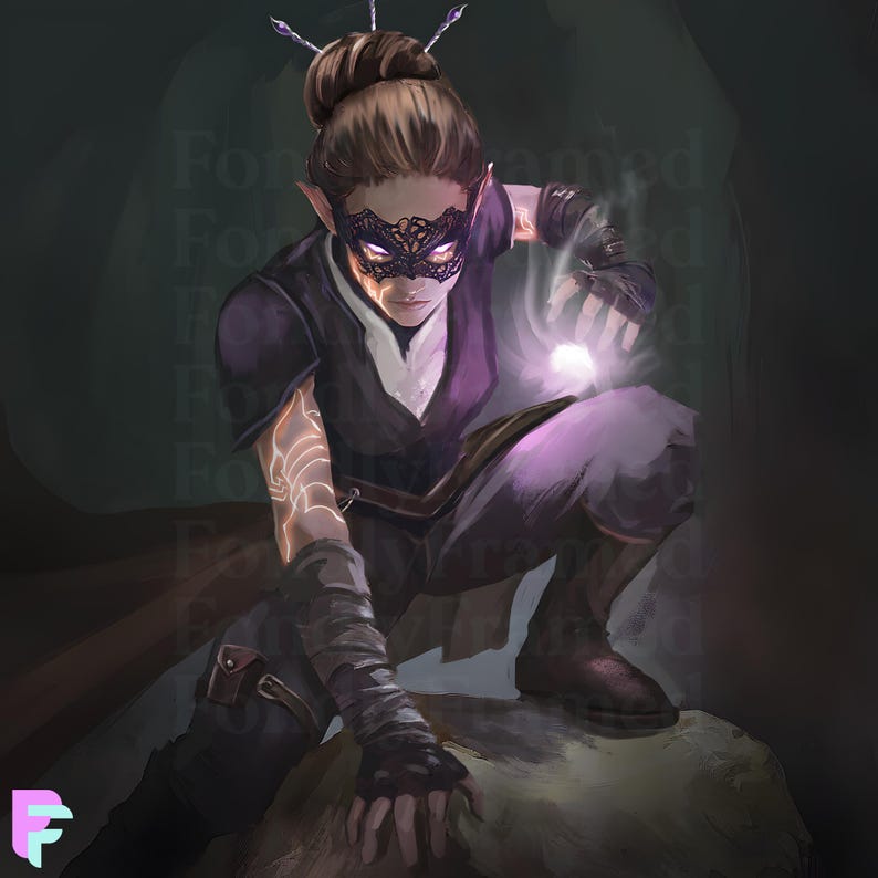 MMORPG Character Commission, Custom World of Warcraft Character Art ...