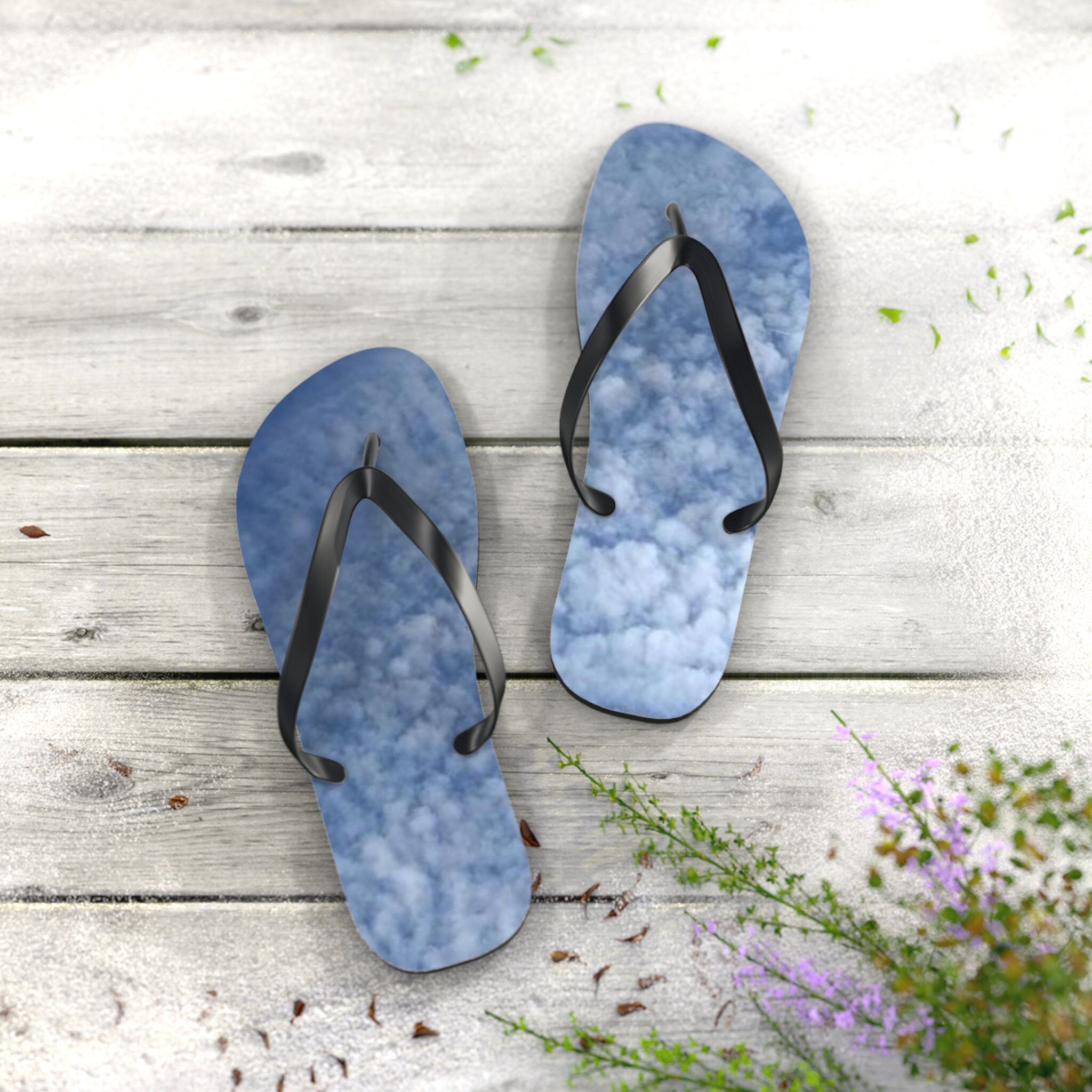 Cloud Flip Flops - Etsy