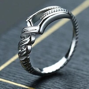 Adjustable Neon Genesis Evangelion Ring (spear of Longinus) - Etsy