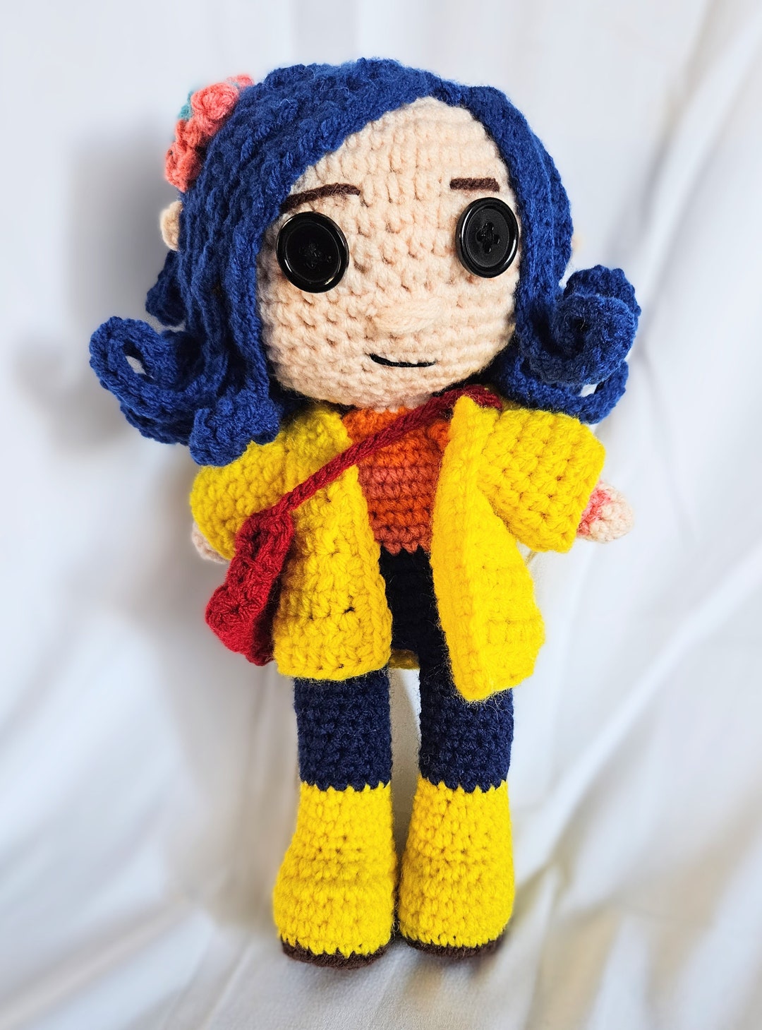 Button Eyed Doll - Etsy