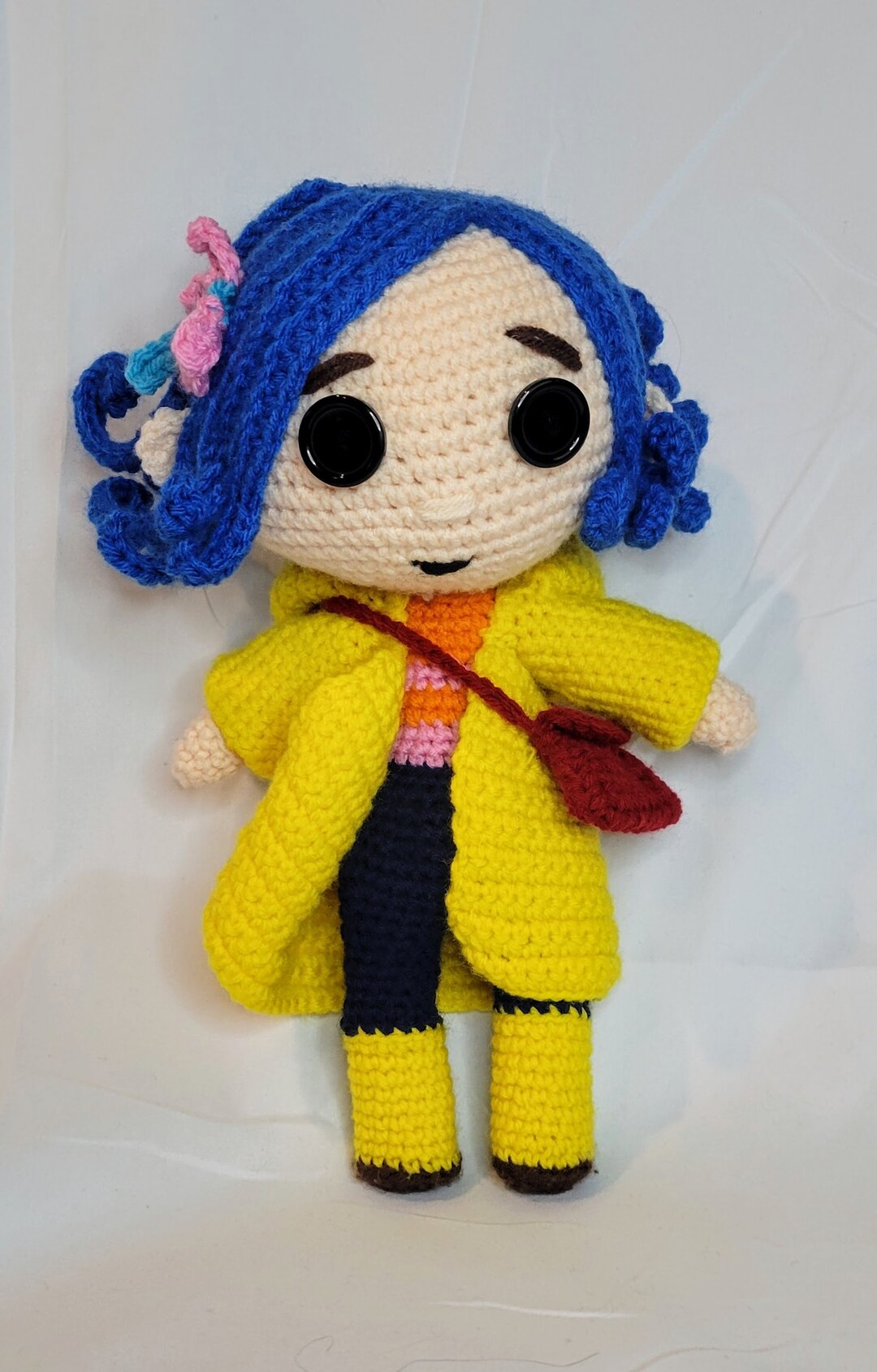 Button Eyed Doll - Etsy
