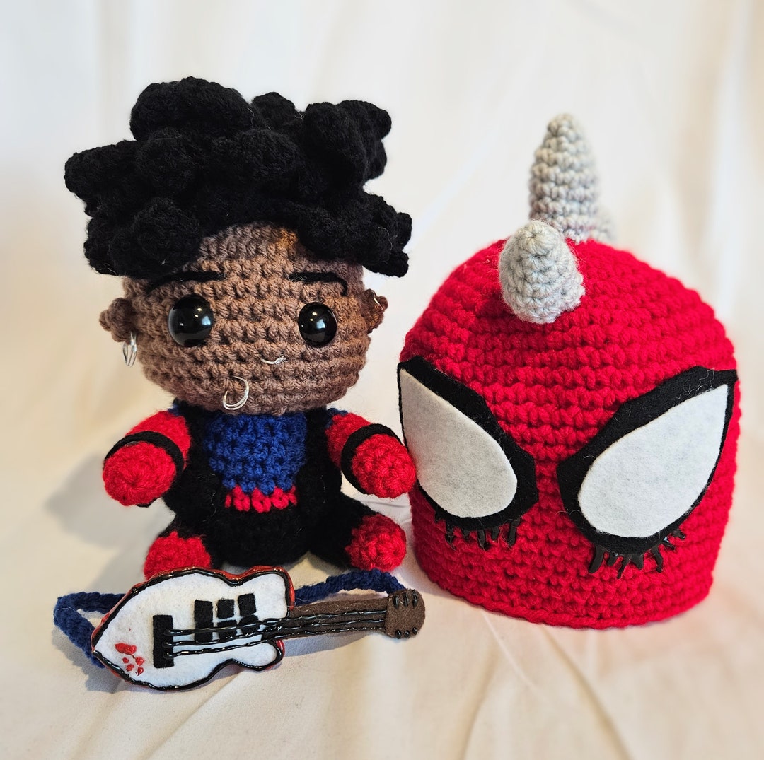 Spider Punk/ Personalized Plush - Etsy