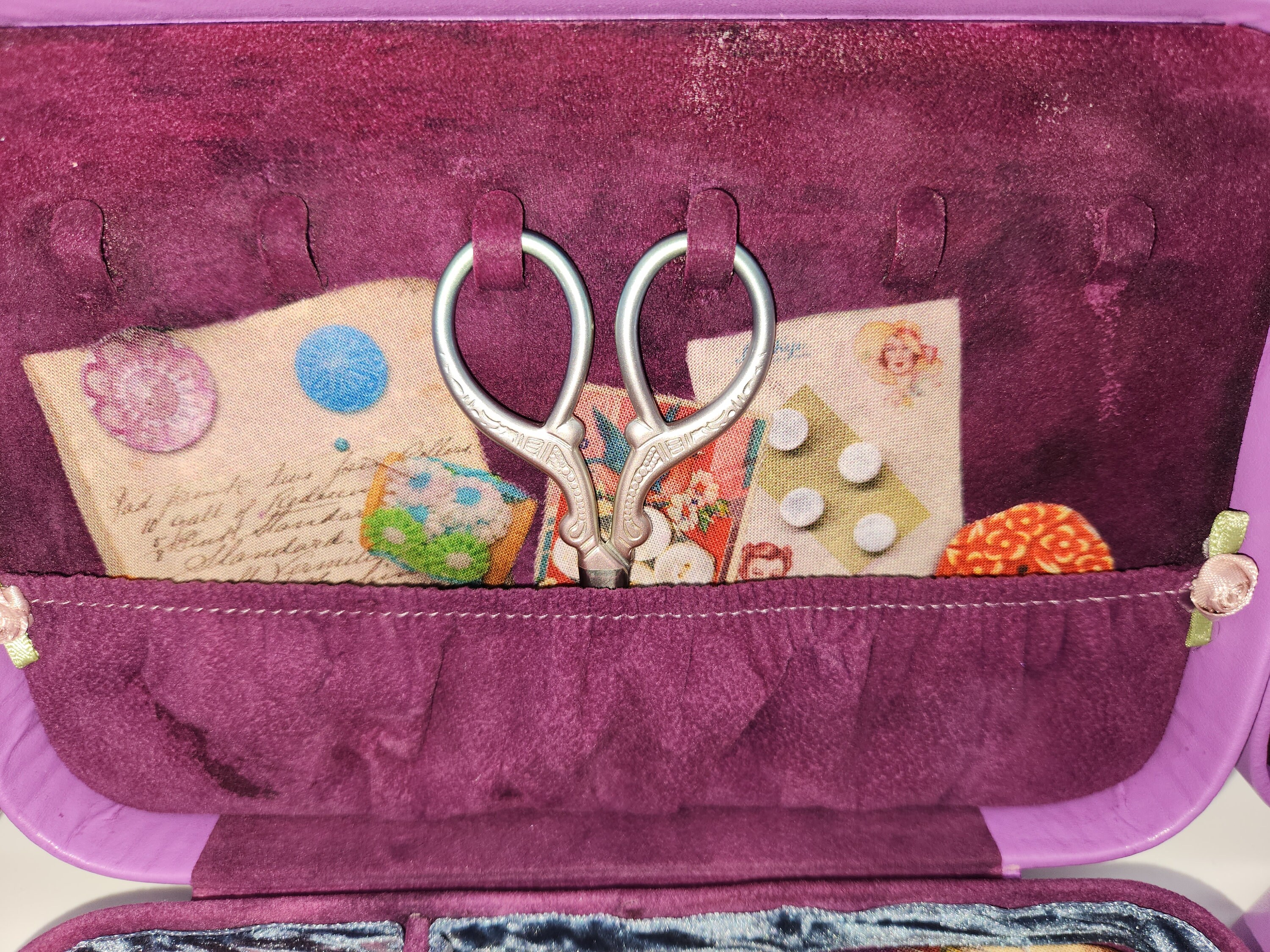 Adorable Sewing Themed Crochet Knitting or Sewing Travel Box - Etsy