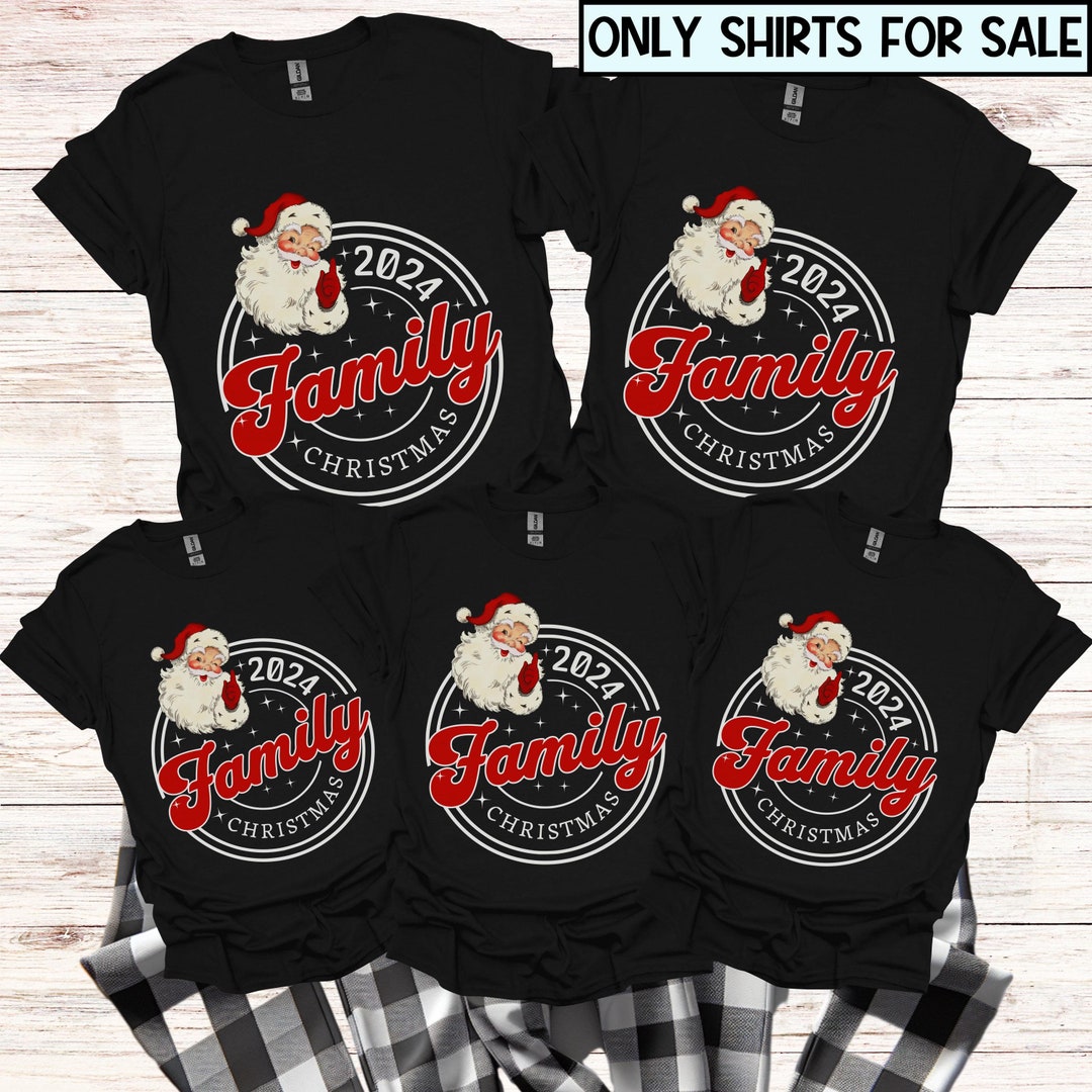 Family Christmas Shirts Custom Year Shirts Christmas Group Shirts Group ...