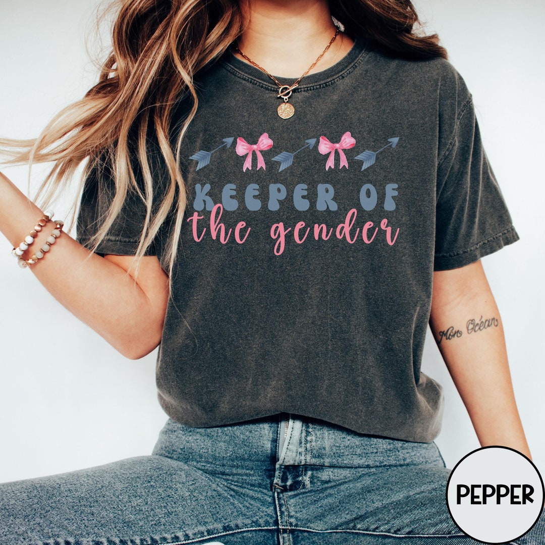 Keeper of the Gender Bows or Arrows Gender Reveal Gender Keeper Hunting ...
