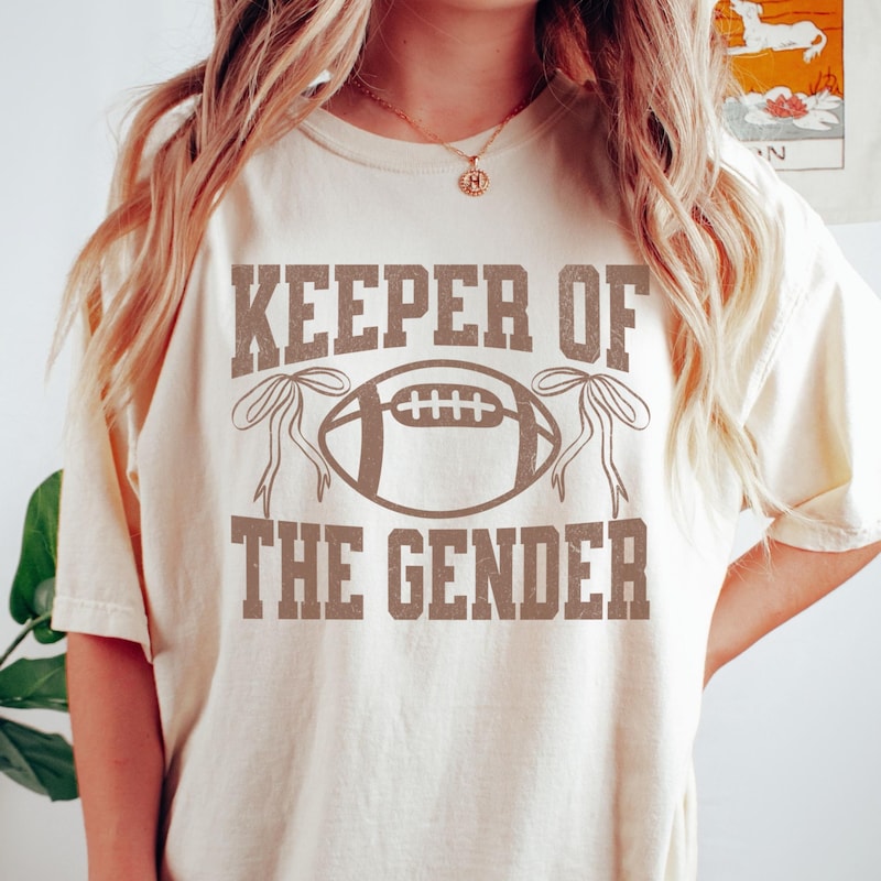Football Gender Keeper - Etsy