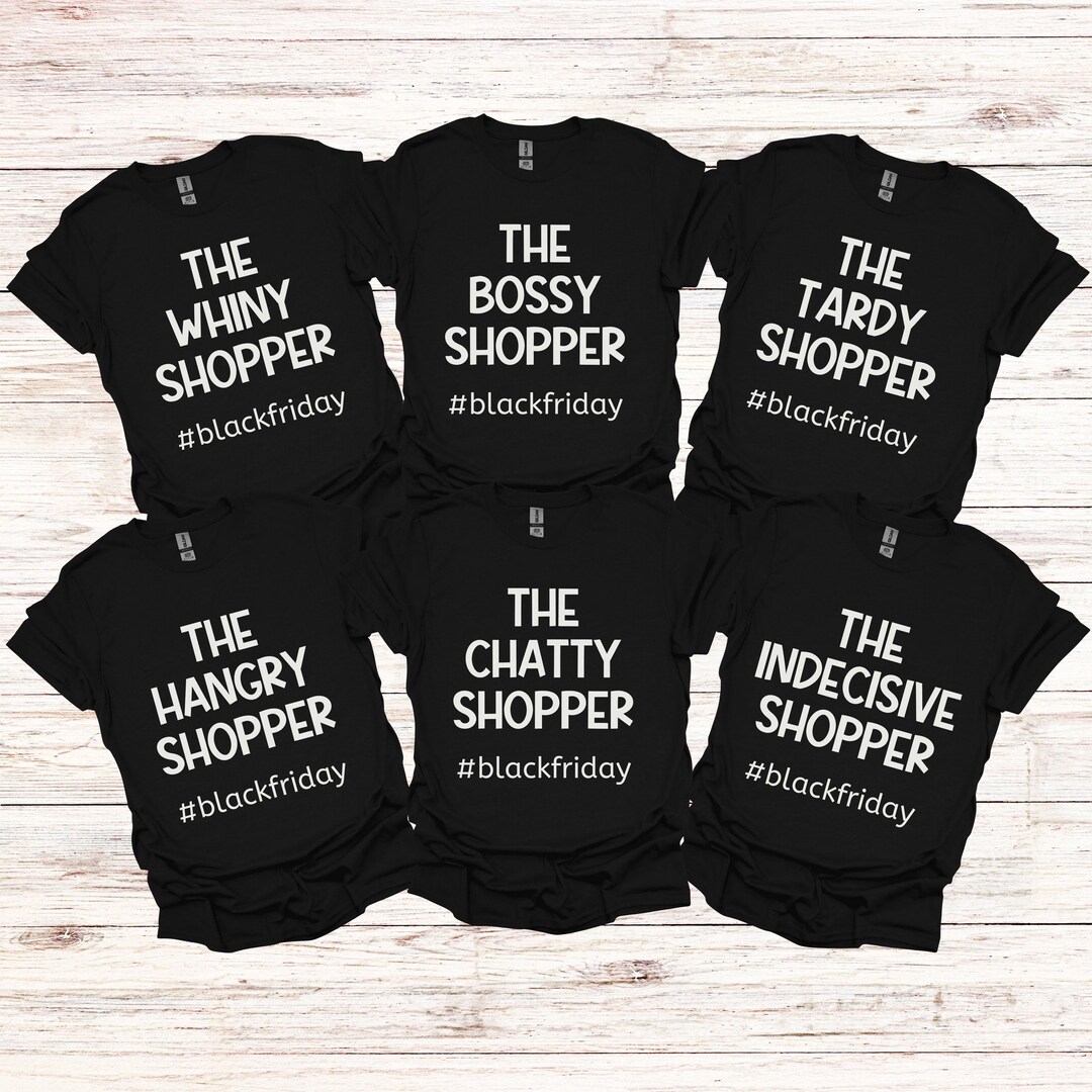 Black Friday Shirt, Black Friday Squad, Black Friday Crew Tee, Matching ...
