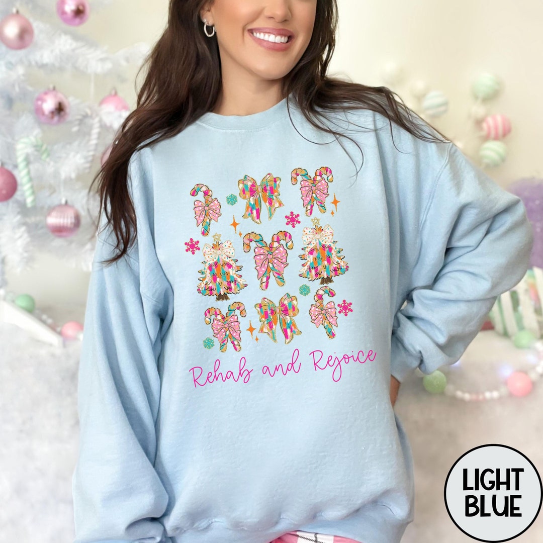 Physical Therapy Sweatshirt Christmas PT Christmas Shirt Physical ...