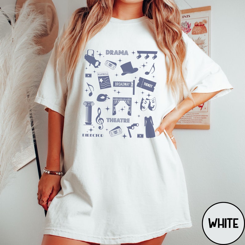 Theatre Shirt Theatre Musical Shirt Musical Theater Broadway Gifts ...