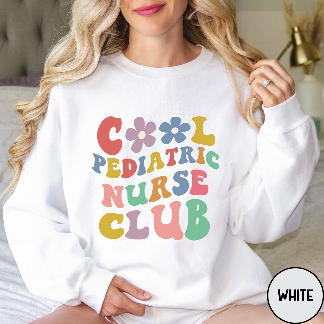 Pediatric Nurse Sweatshirt PICU Nurse Peds Nurse Shirt Nurse Apparel ...
